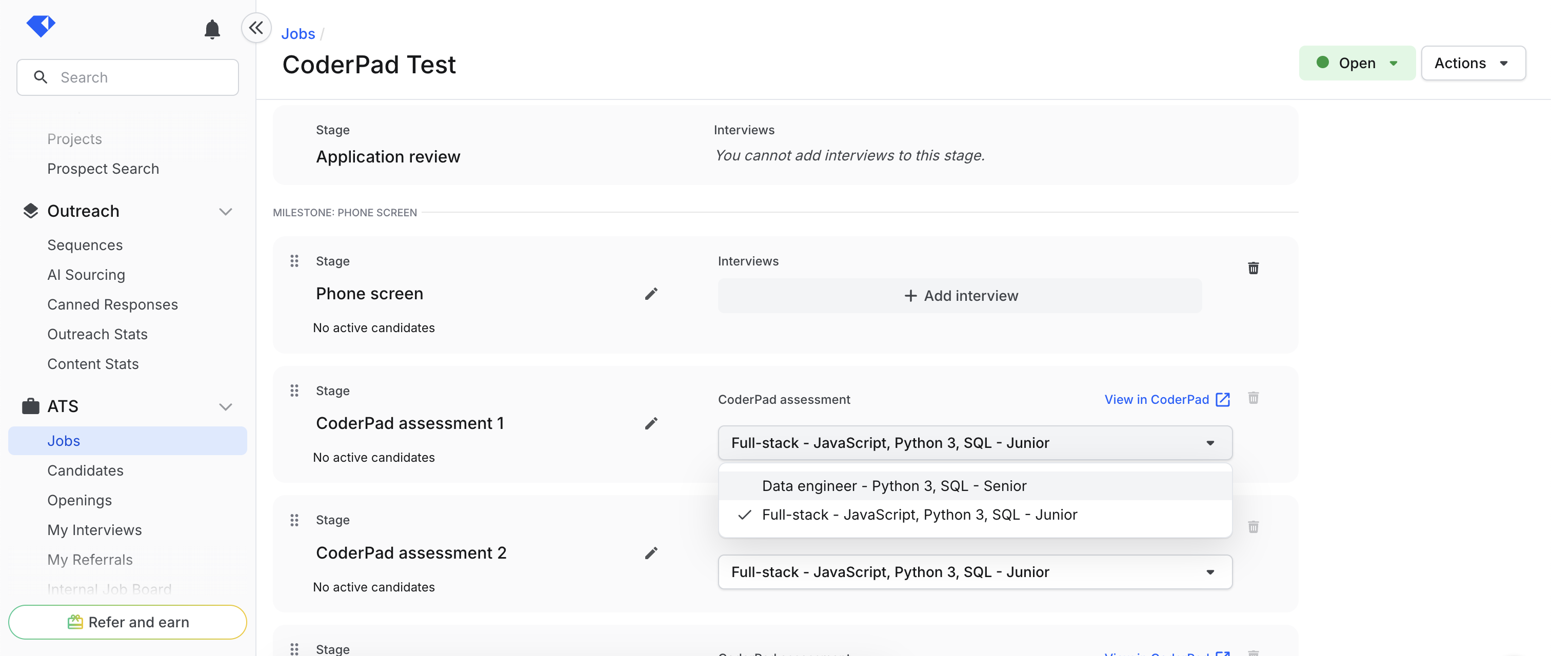 Gem ATS: CoderPad integration – Gem
