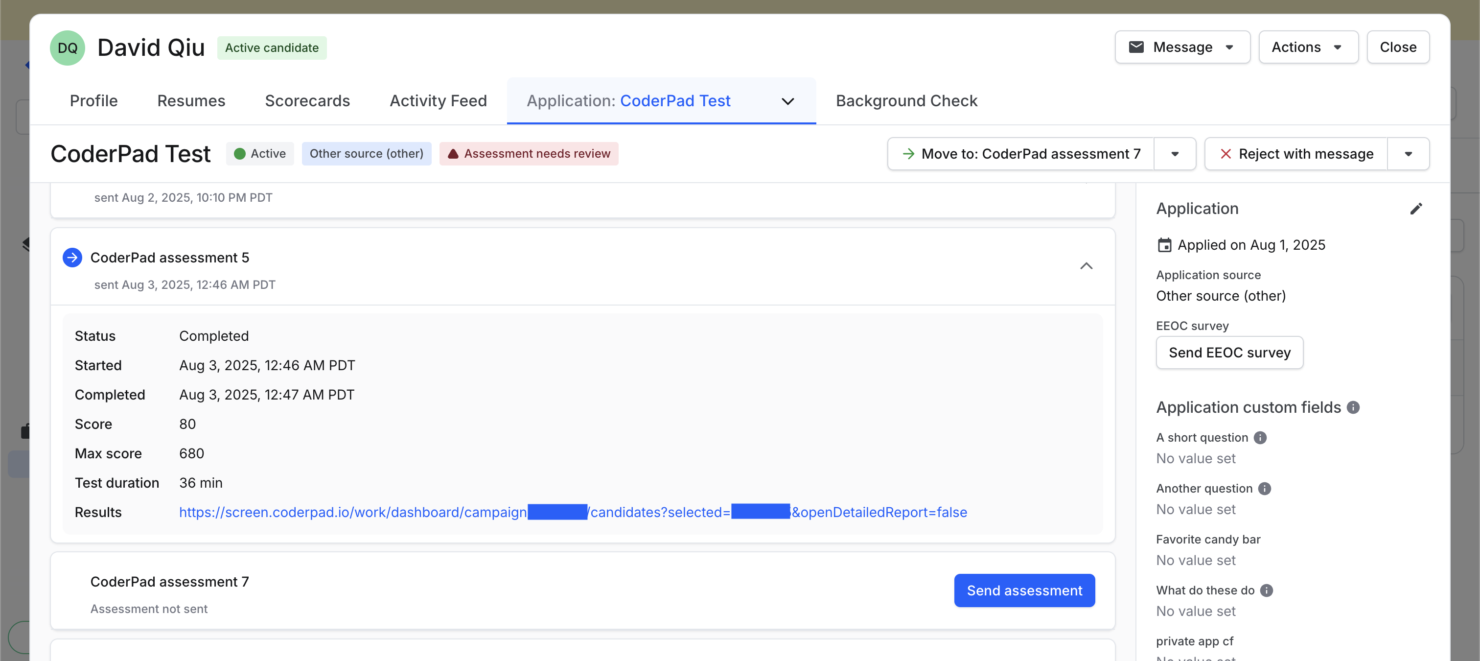 Gem ATS: CoderPad integration – Gem
